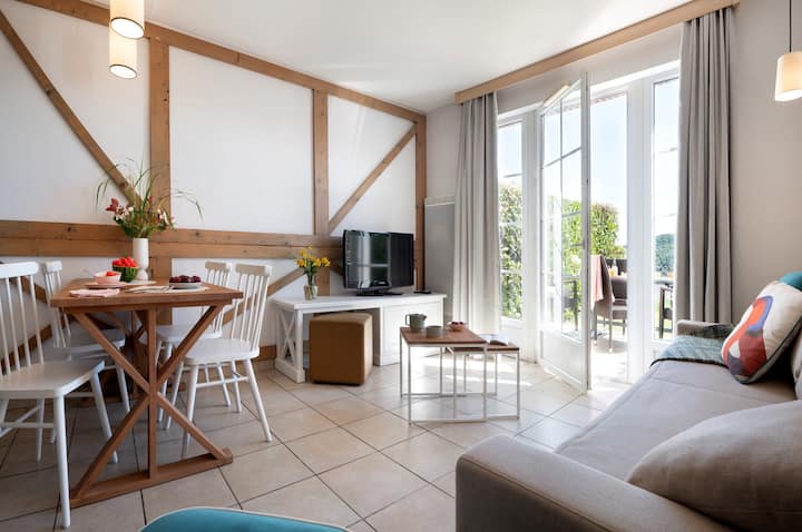 Pierre&vacances-maison 4pers-1 Chb-duplex-terrasse - Cabourg