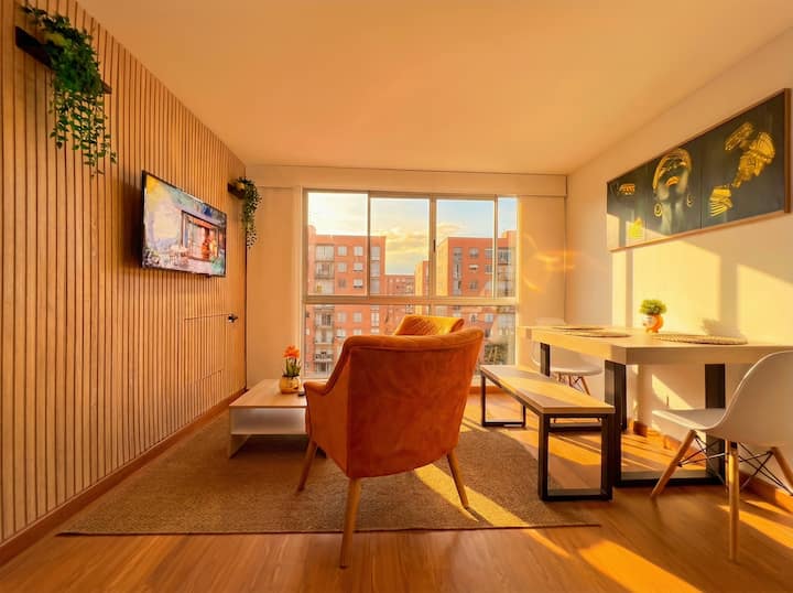 Apto Cerca Aeropuerto Club House Top+ Parqueadero - Bogota