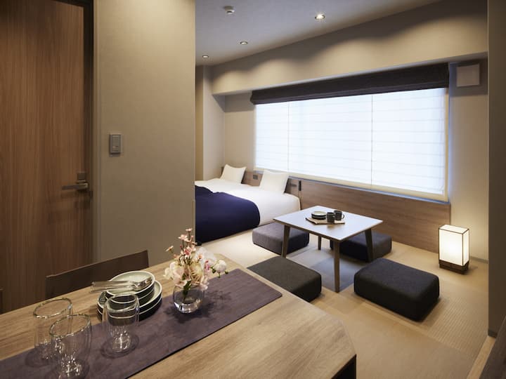 キッチン付きアパートメントホテル｜35.92㎡｜最大4名 - Kyoto