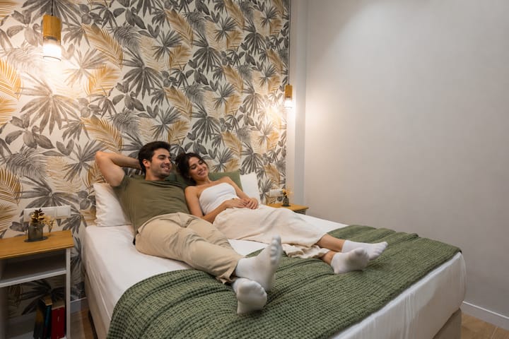 Sea Rooms | 4 Guests | Ac & Wifi | 15 Min Beach - Valencia