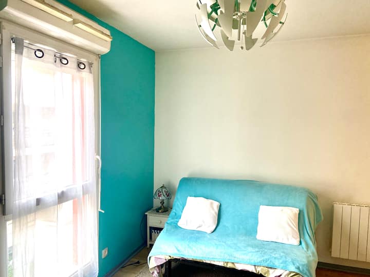 Studio+box, 2 Arrêts Tram Partdieu,4 Groupamastade - Lyon