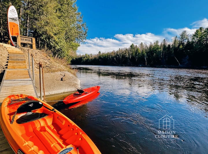 Maison Cloutier | Mökki Rivière Rouge – Tremblant - Laurentides
