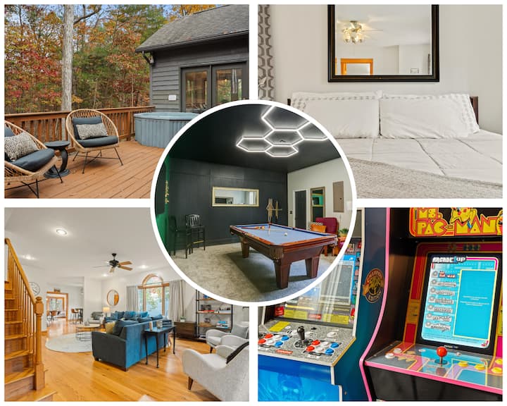 Cozy 5br Hottub Gameroom Sauna - Massanutten, VA