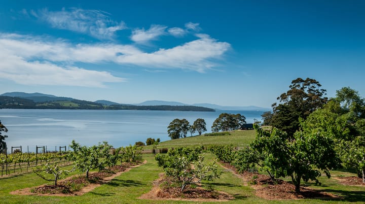 Boutique Waterfront Farm Stay With Private Beach - Bruny Island