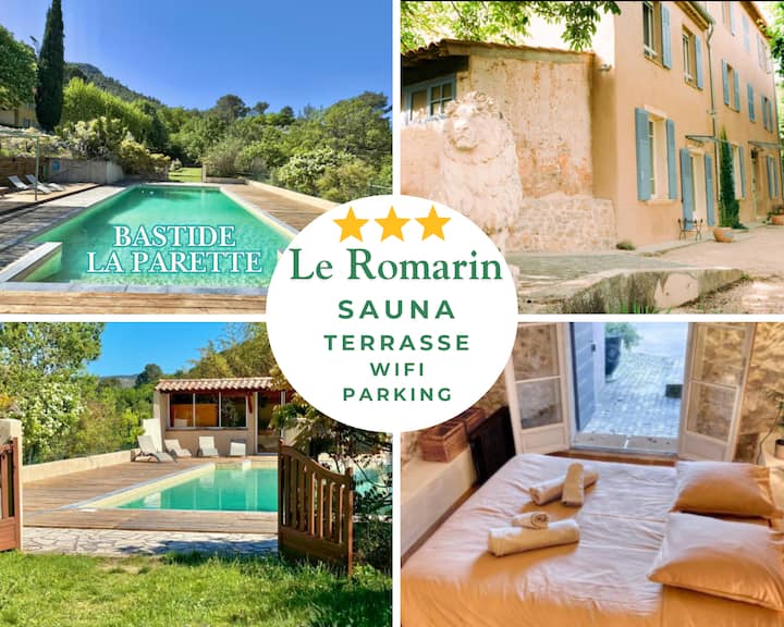 Le Romarin | Calme & Authenticité| La Parette Gîte - Auriol