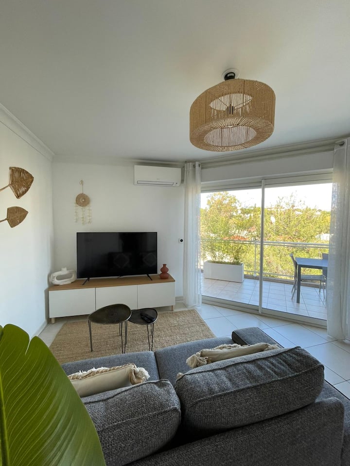 Cozy Appartement Dans Une Résidence Avec Piscine - Antibes