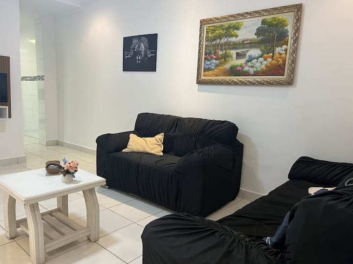 Casa Espaçosa Com Churrasqueira - Praia Da Enseada - Guarujá