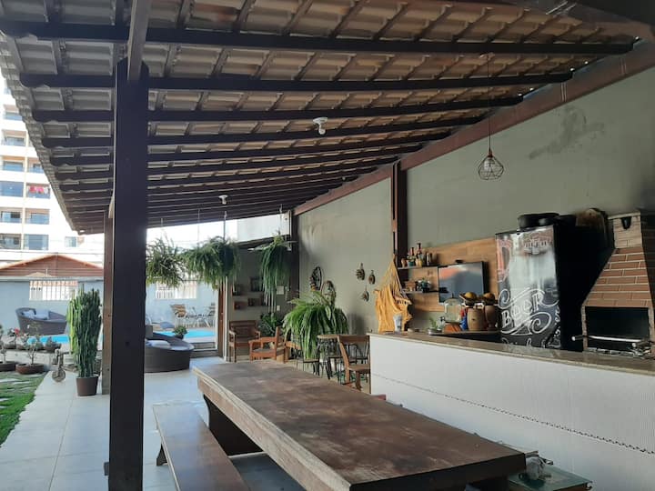 Casa C/piscina Na Praia Do Morro - Guarapari