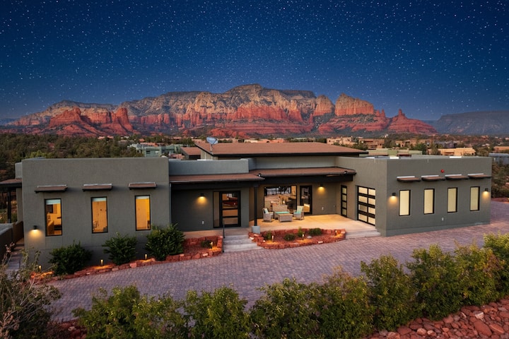 *New* Sedona Shangri-la Estate 5br Spa/sauna/views - Munds Park, AZ