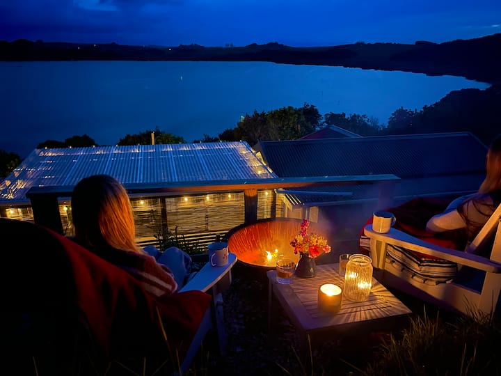 Olive Grove Cottage; Privacy Style Chic - Sea View - Kerikeri