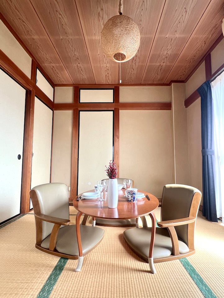 ゆったり貸切和室／新宿 渋谷30~40分／3名まで同一料金／レイトアウト特典／銭湯至近／蕨駅徒歩8分 - Saitama