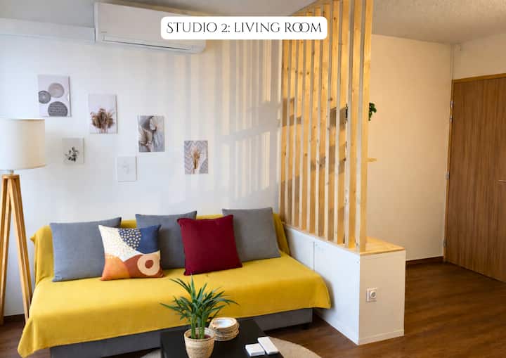 Soundproof Studio | Perfect For Short & Long Stays - Aéroport de Genève Cointrin (GVA)