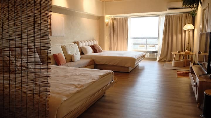 Anahata/tp Station/1min Walk To Z2/2-6pp/balcony - Taipei