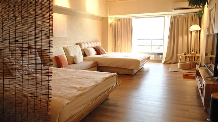 Anahata/tp Station/1min Walk To Z2/2-6pp/balcony - Taipei City