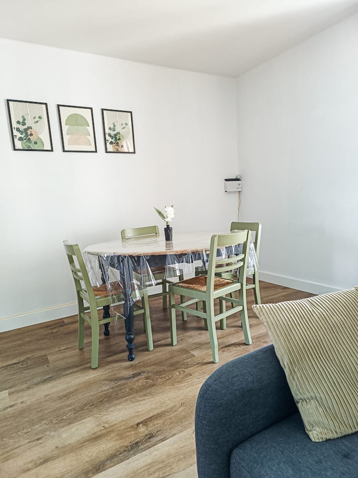 Grand T4 Rez-de-chaussée – Calme, Patio, Wi-fi - Perpignan