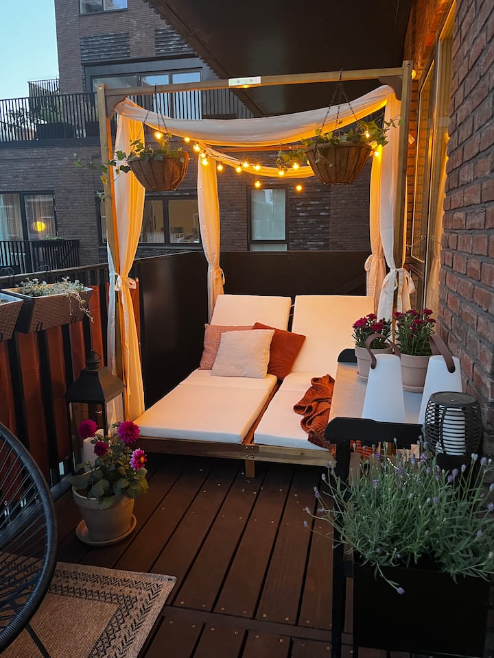 Stor Lys Lejlighed Tæt På Strand - Copenhagen