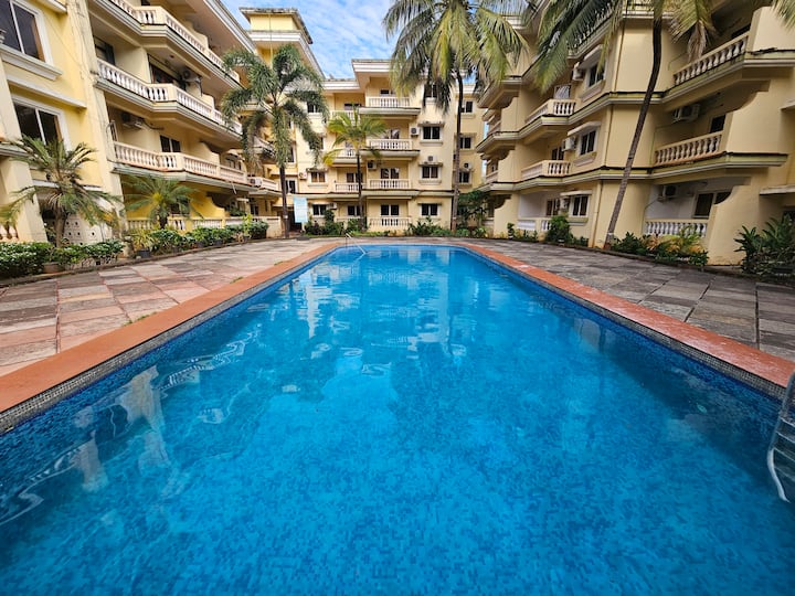 Globetrotters @Seacoast-700meters From The Beach - Goa