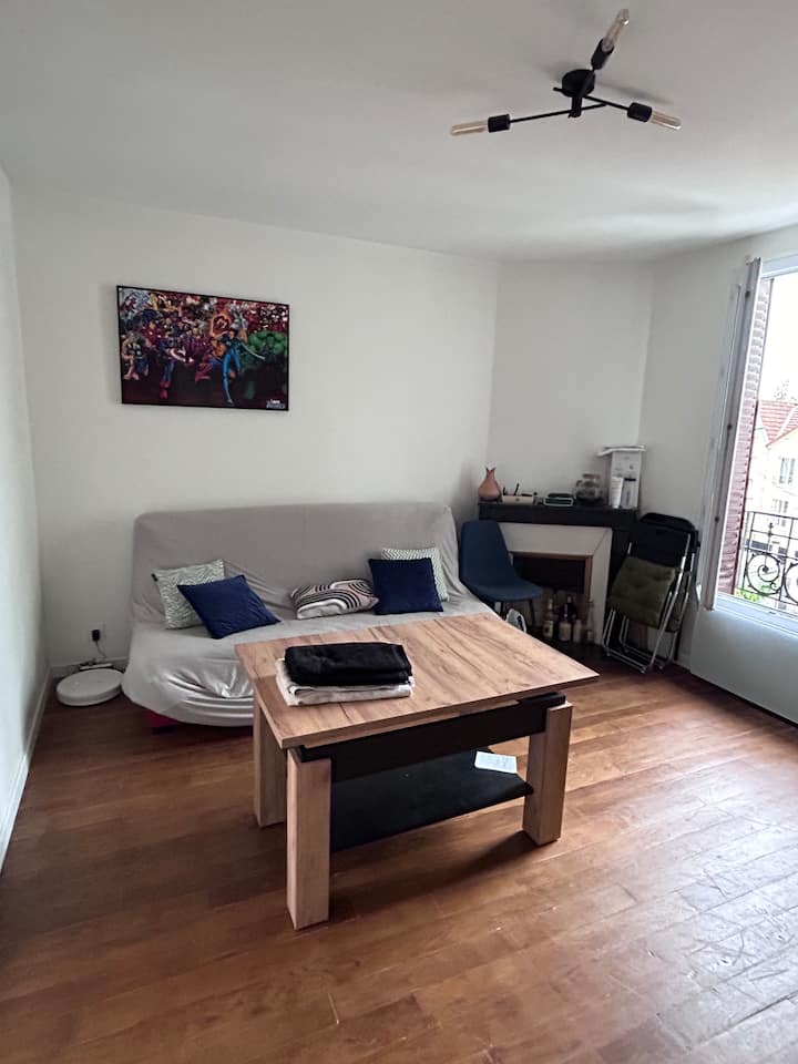 2 Rooms, 2 Double Bedrooms - Nogent-sur-Marne