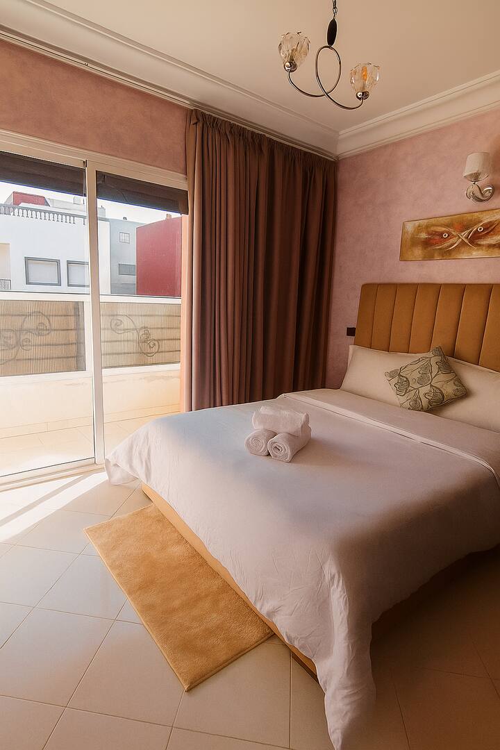 White Heart Apartment In Casablanca - Bouskoura