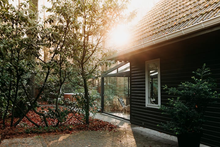 Forest Home (2-8 Pax) Including Hottub +Sauna - Netherlands