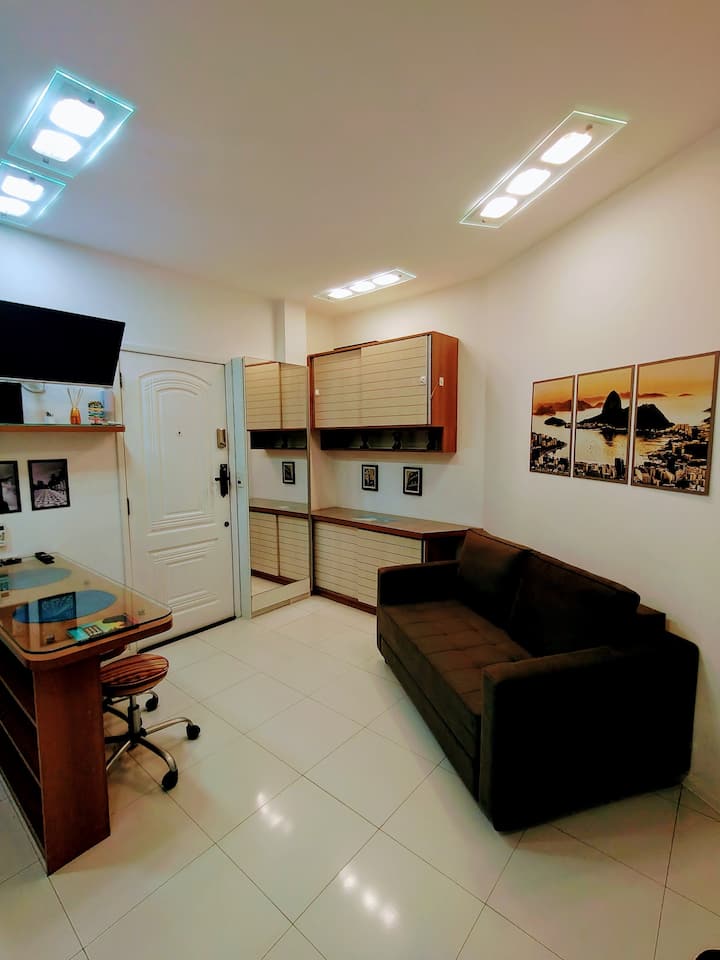Studio Copacabana Na Quadra Da Praia - Brasil