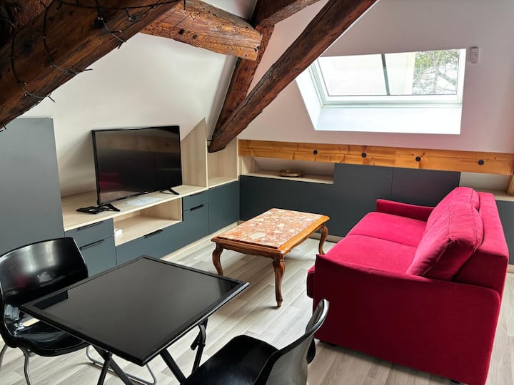 Appartement Cosy&moderne Sous Les Toits Du Château - Lyon