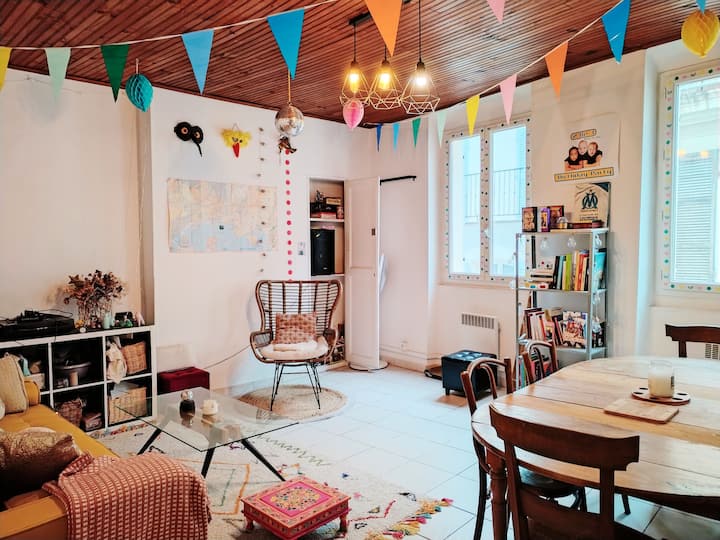 Apt D'artiste Avec Terrasse - Marsella