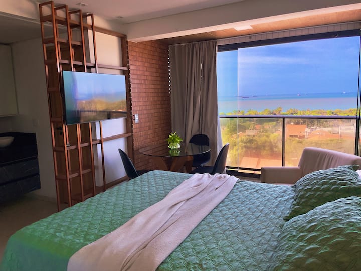 Refúgio Vista Mar: Studio Luxo, Academia E Piscina - São Luís