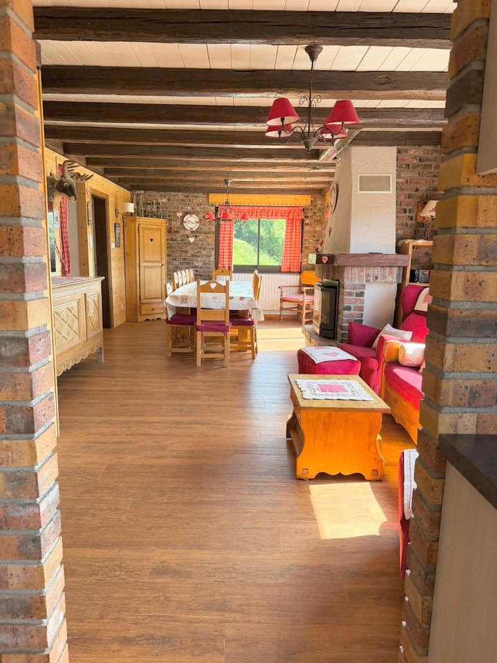 Chalet Des 3 Vallées, Spacieux Et Confortable 12p - La Bresse