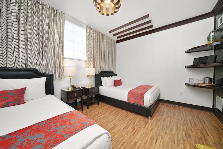 Fun Miami Beach Location, Private Room With 2 Beds - Miami Beach