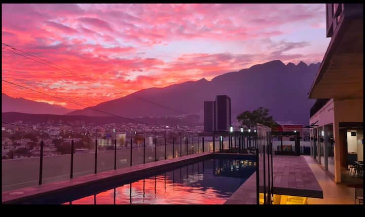 Departamento Moderno Y Comodo * Estancias Largas - Monterrey