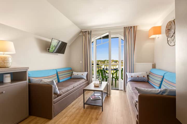 Terre & Mer 2 Pièces Terrasse - Tout Inclu Wifi - Plage de Courseulles sur Mer