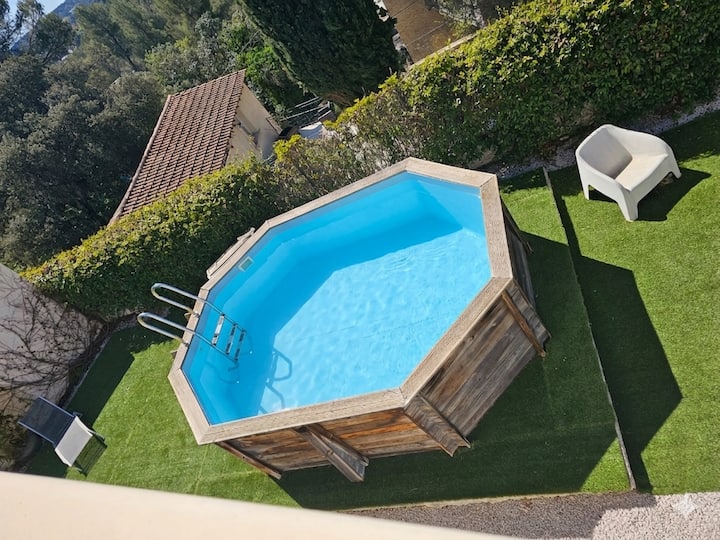 Maison Avec Piscine Clim Et 3 Salles De Bain - Saint-Gély-du-Fesc