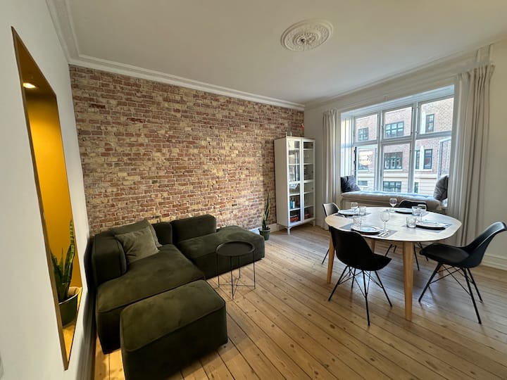 Classic, Bright & Cozy Apartment - Copenhaguen