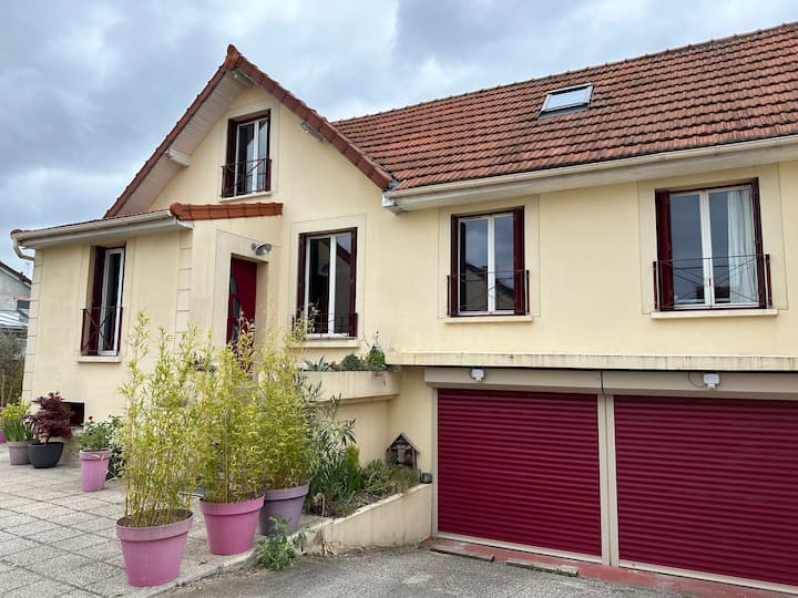 Cosy House Near Paris Sites - Herblay-sur-Seine