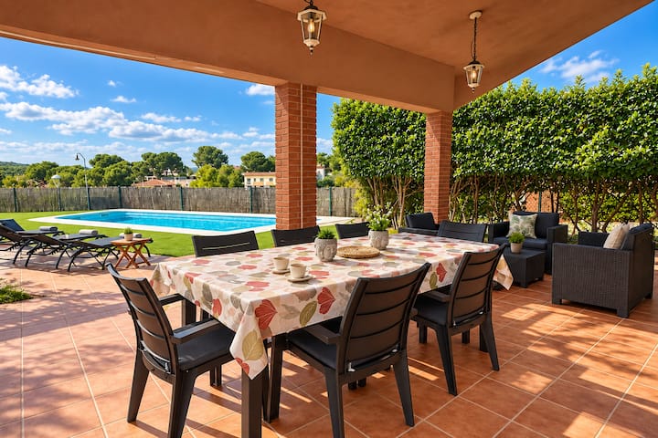 Villa Privada · Vistas Montaña · 10 Min Tgn - Tarragona