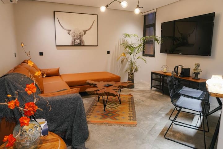 شقة فندقية غرفتين نوم ومطبخ مجهز وبلكونة بانورامية - Dammam