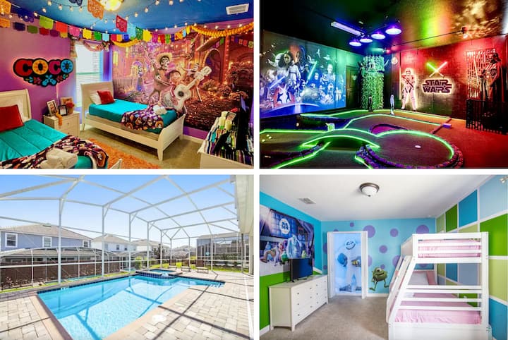 Private Pool | Star Wars Mini-golf | Sleeps 24+ - Florida
