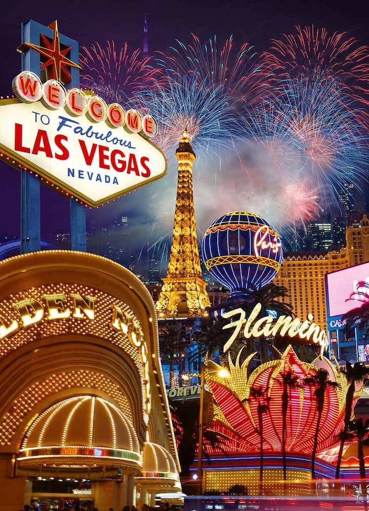 City Lights, Mountain View Condo. - Electric Daisy Carnival (EDC Las Vegas)