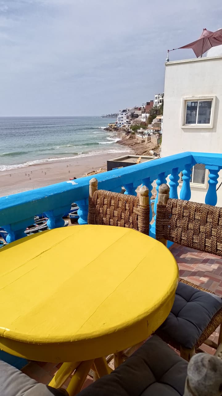 Charmant Logement Face à La Mer - Taghazout