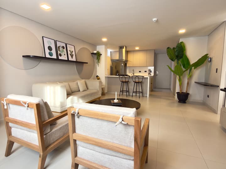 Mt1102•designer 1br 915 Sqft | Luxurysuitelaureles - Medellín