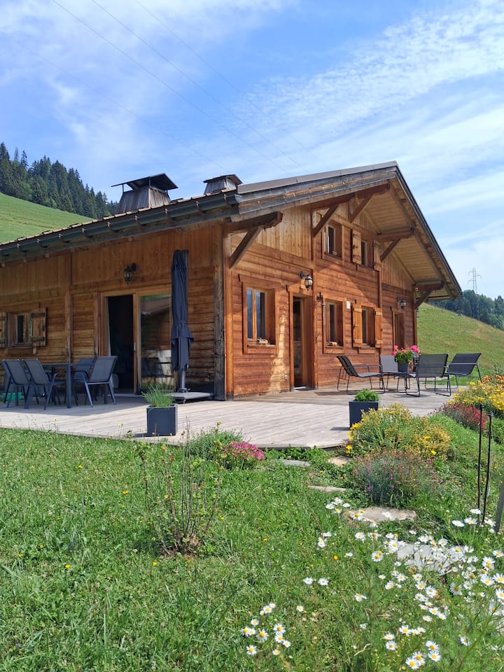 Chalet Face Au Mont Blanc - Megève