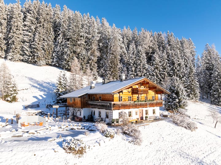 Chalet Hochalpschwendt With Swimming Pond - Bramberg am Wildkogel