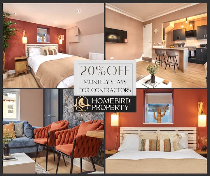 20% Off Limited Off | Wifi | Parking | 8 Guests - Leeds