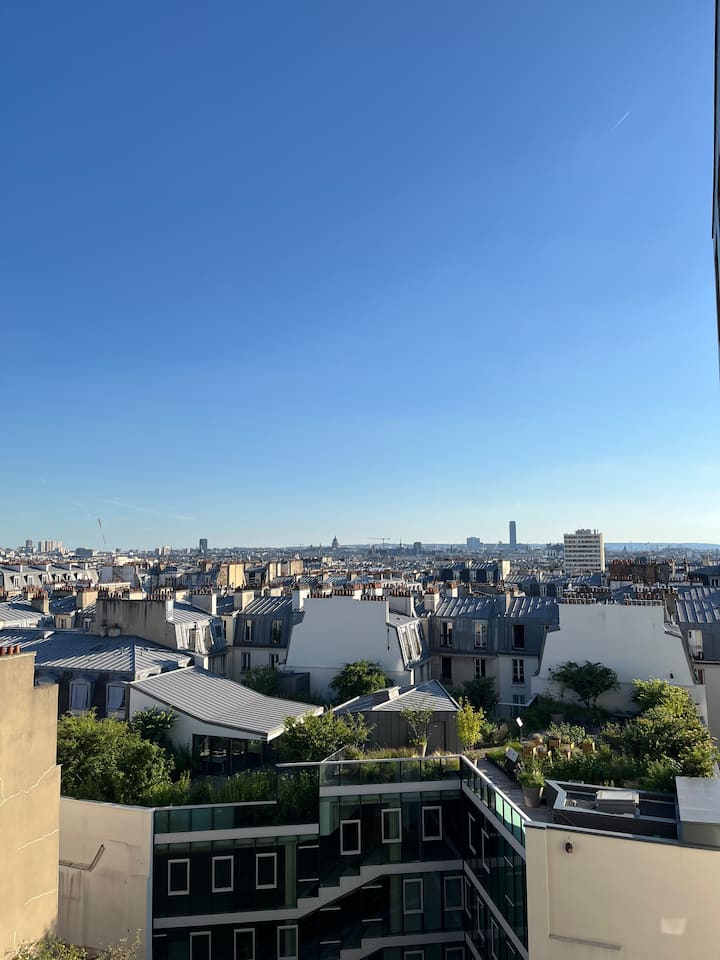 Studio Vue Toits De Paris 11 - Pont Marie (Cité des Arts)