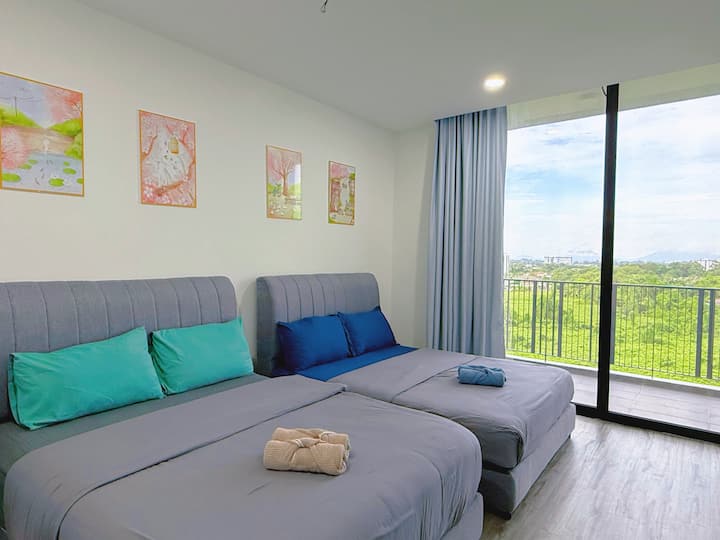 Jeff & Ricky Homestay 140@the Podium Kuching - クチン