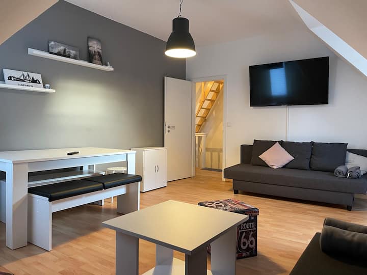 Gemütliche 3 Zimmer Wohnung Für Bis Zu 7 Personen - Bremen