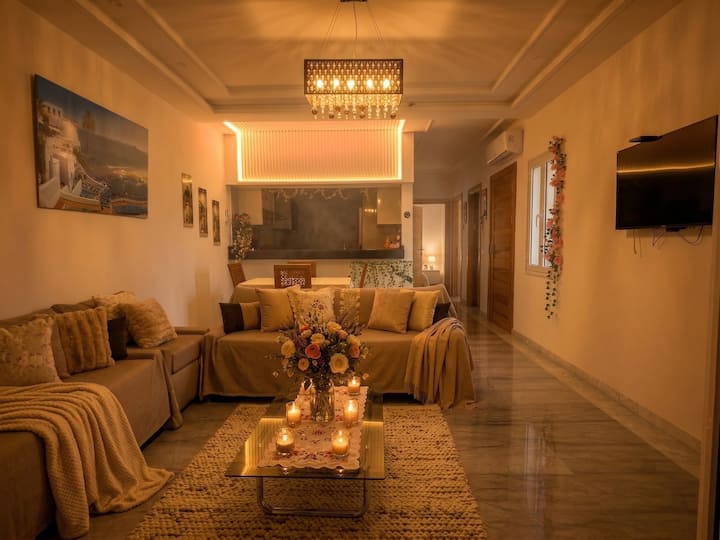 Chic & Cosy | Balcon · 2 Sdb · Carthage · Aéroport - Tunisie