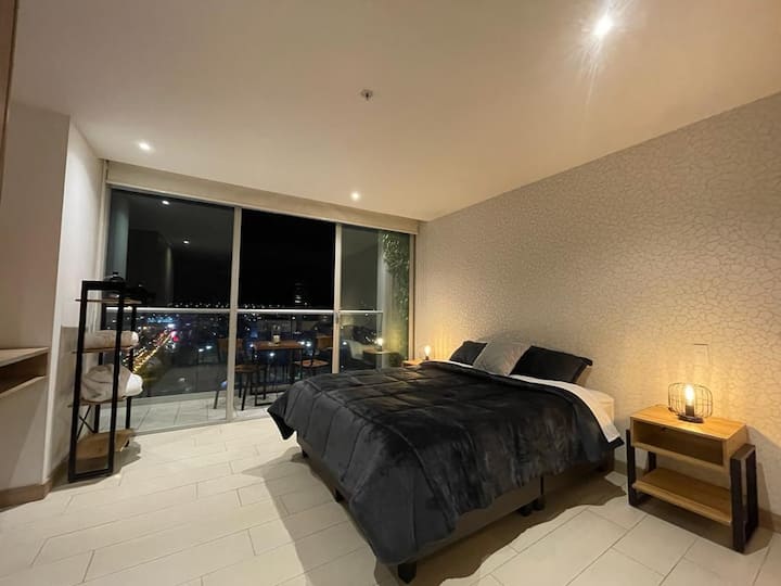 Suite Piso 16 Con Vista Al Parque La Carolina - Quito