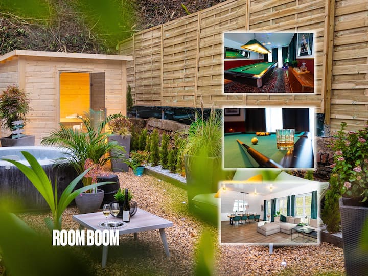 Rheinsteigchalet | Whirlpool-sauna-billard-kicker - Bendorf